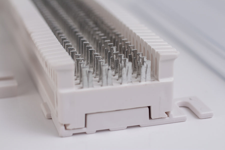 Vertical Cable 66 Block, 50-Strip Punch down Block with Cover – AV ...