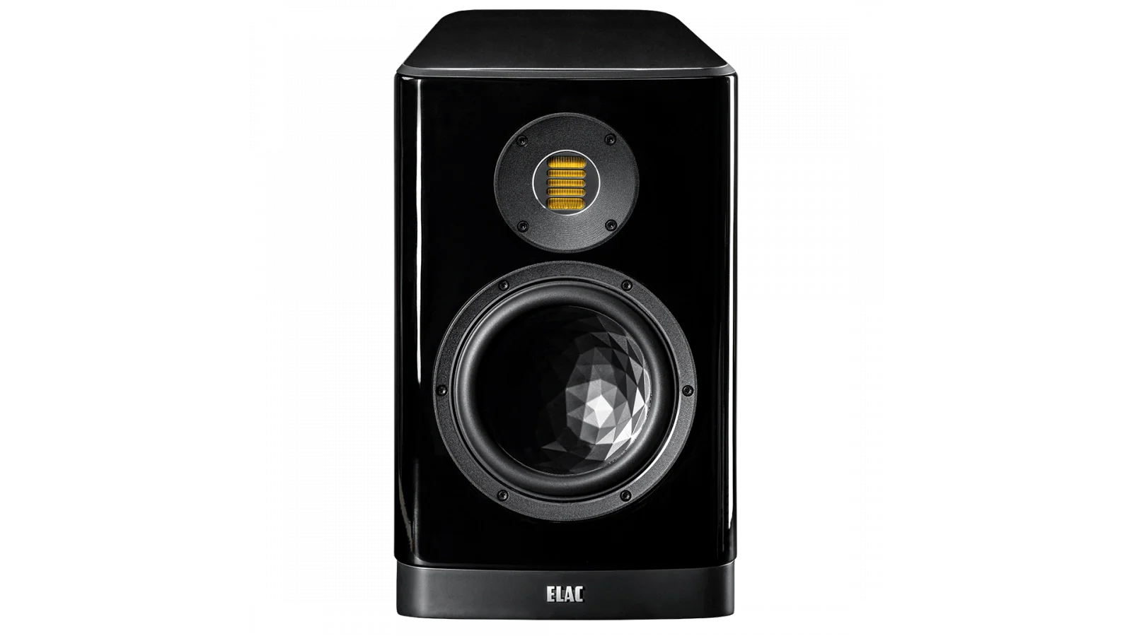 Elac Vela 7" 2-Way Bookshelf Speakers with JET 6 Tweeter - Gloss Black ...