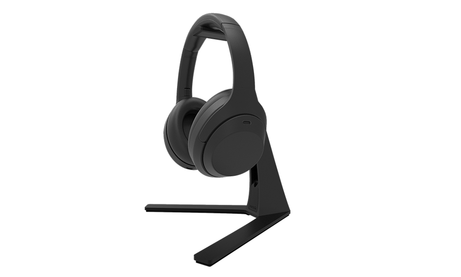 Kanto H3 Universal Desktop Headset Stand with Silicone Padding and Ada ...